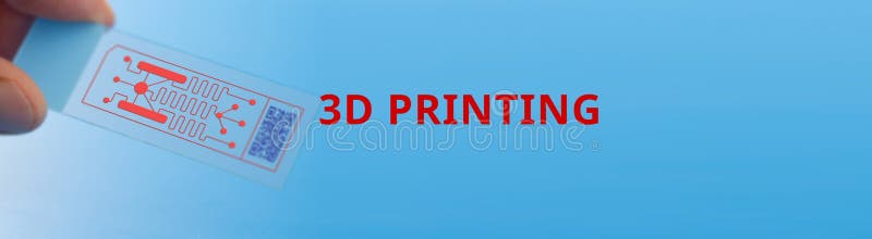 3D Printing Lab on Chip Device Stock Illustration - Illustration of ...