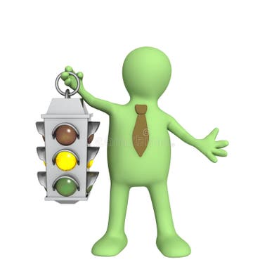 Cartoon Man Traffic Light Stock Illustrations – 917 Cartoon Man Traffic ...