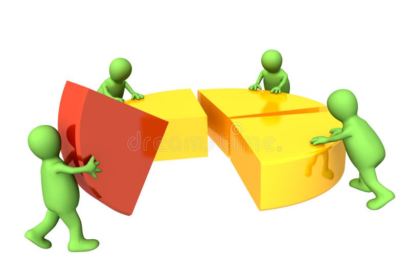 3d Puppets, Making the Round Diagram Stock Illustration - Illustration ...