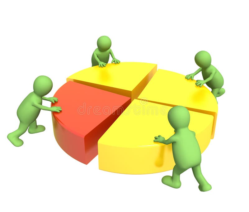 3d Puppets, Making the Round Diagram Stock Illustration - Illustration ...