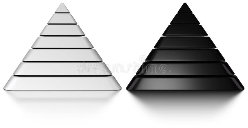 3d pyramids stock illustration. Illustration of graph - 21641541