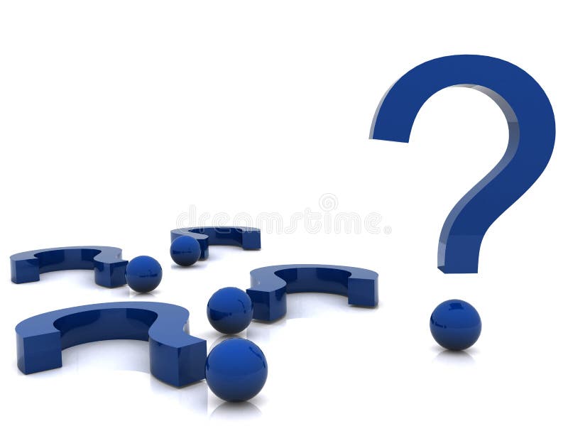 Multiple question marks stock illustration. Illustration of help - 24811249