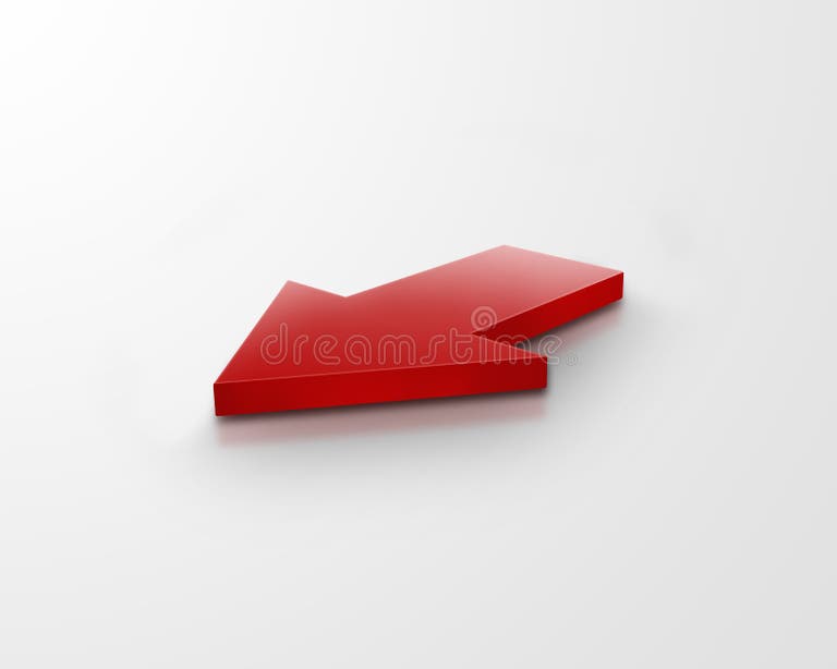 Red Arrow Pointing Right Stock Illustrations – 2,707 Red Arrow Pointing ...