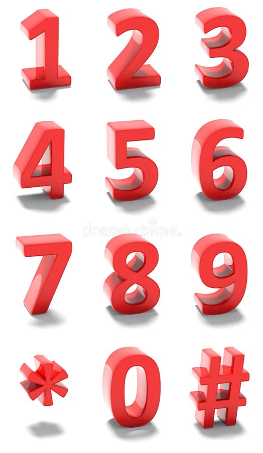 Red Numeral Stock Illustrations – 8,701 Red Numeral Stock Illustrations ...