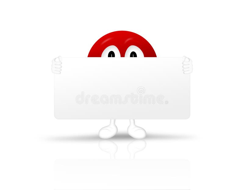 3D red smiley stock illustration. Illustration of isolated - 15896061