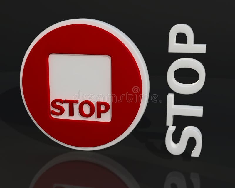 Red Stop Sign Stock Illustrations – 60,771 Red Stop Sign Stock ...