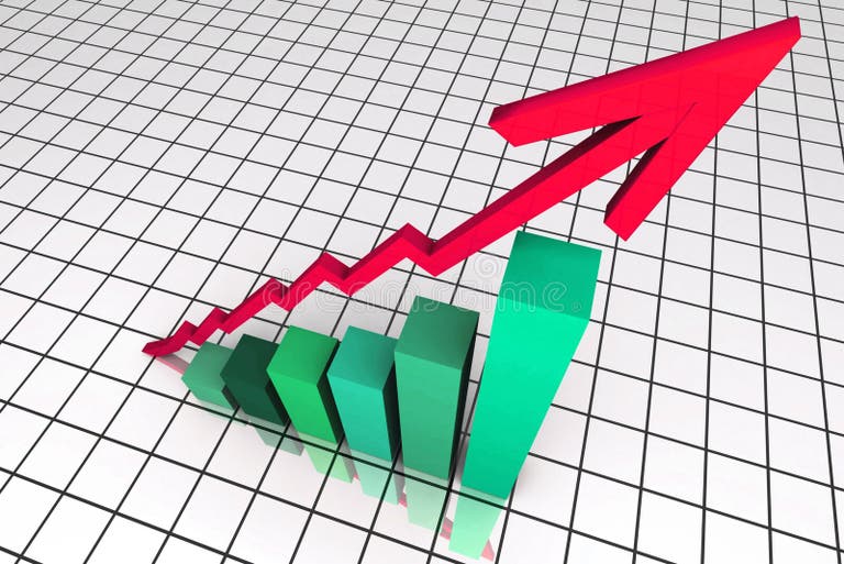 Graph Arrow Going Up Down Stock Illustrations – 304 Graph Arrow Going ...