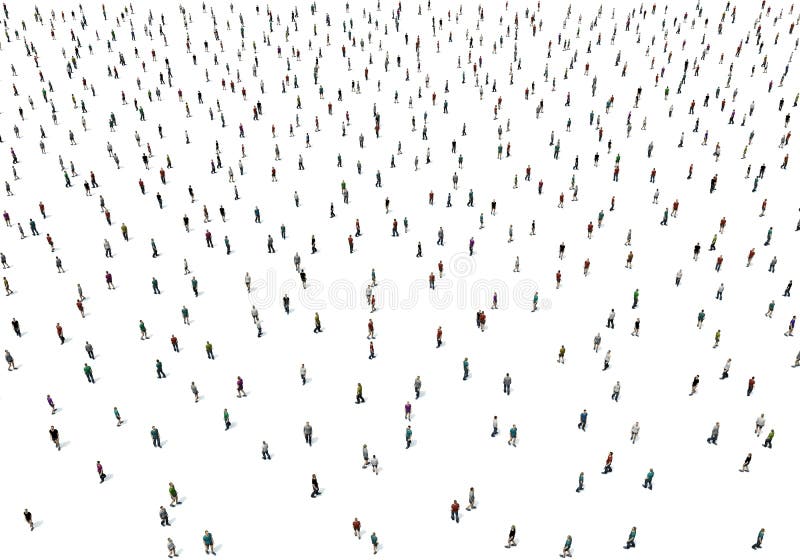 Crowd Top View Stock Illustrations – 1,696 Crowd Top View Stock ...