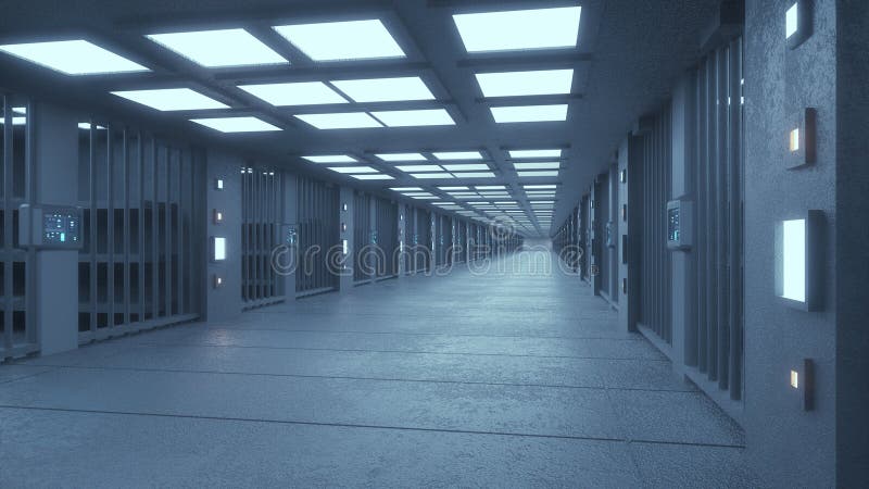 Futuristic Prison Cell Stock Illustrations – 62 Futuristic Prison Cell ...