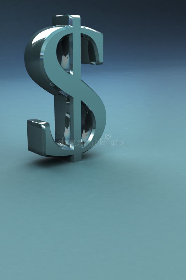 3D Render Money Signs stock illustration. Illustration of banking - 2277627