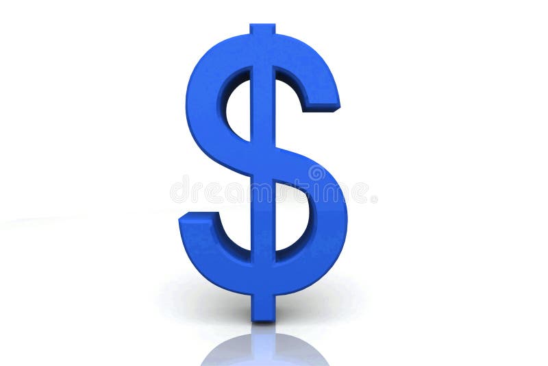 3D Render Money Signs stock illustration. Illustration of bill - 6282558