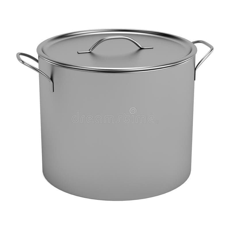 3d render of pot stock illustration. Illustration of cooking - 37846066