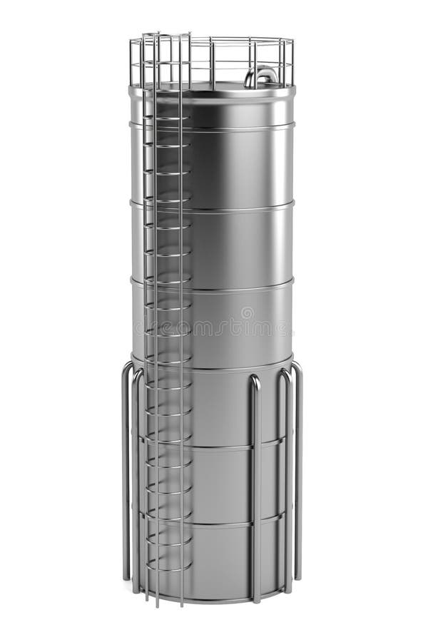 3d render of silo stock illustration. Illustration of render - 38231925