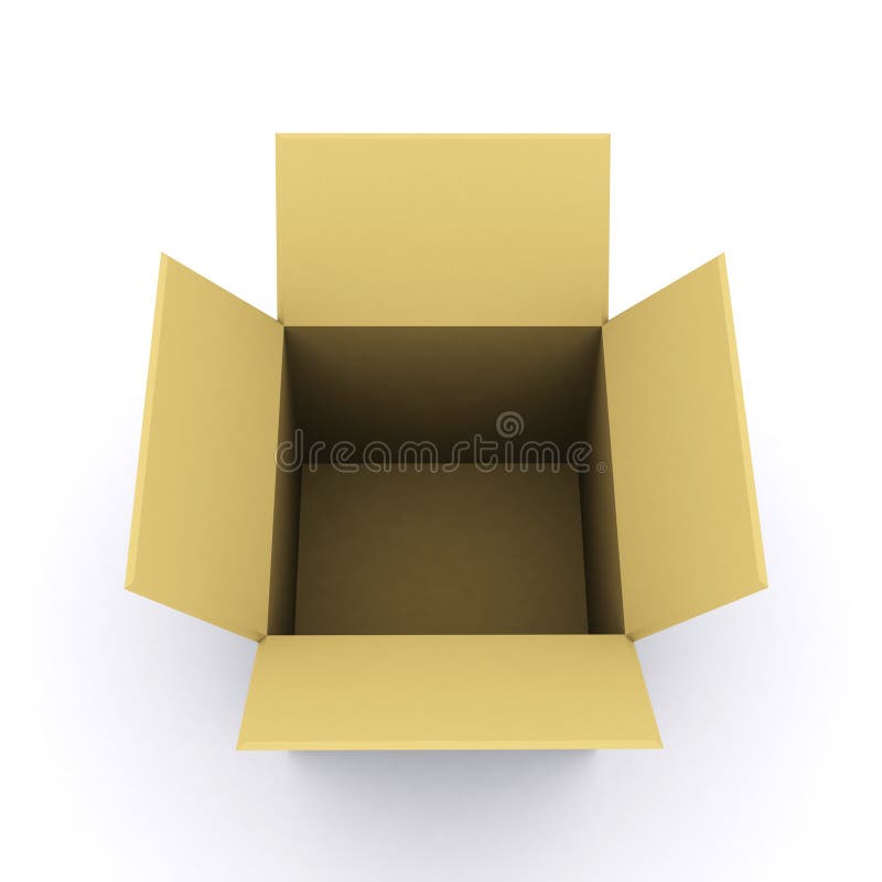 3d rendered box stock photo. Image of packing, idea, business - 1971486