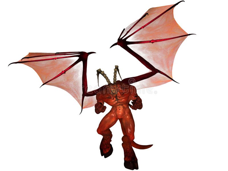 The Devil Rages in Hell stock illustration. Illustration of anger ...