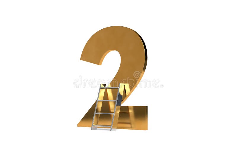 Gold Number Two Stock Illustrations – 4,862 Gold Number Two Stock ...