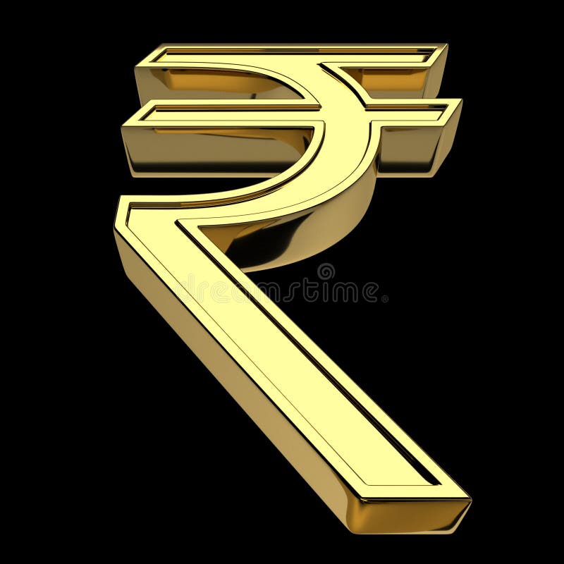 3d Gold Rupee Symbol Stock Illustrations – 493 3d Gold Rupee Symbol ...