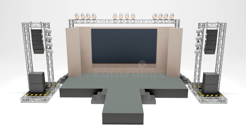 Truss Stage Stock Illustrations – 1,338 Truss Stage Stock Illustrations ...