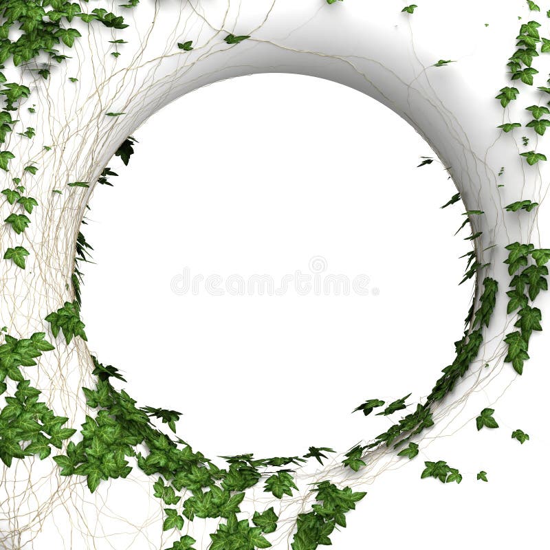 3d round wall frame stock illustration. Illustration of design - 22107137