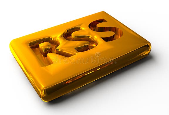 3d rss gold icon stock illustration. Illustration of gold - 13468244