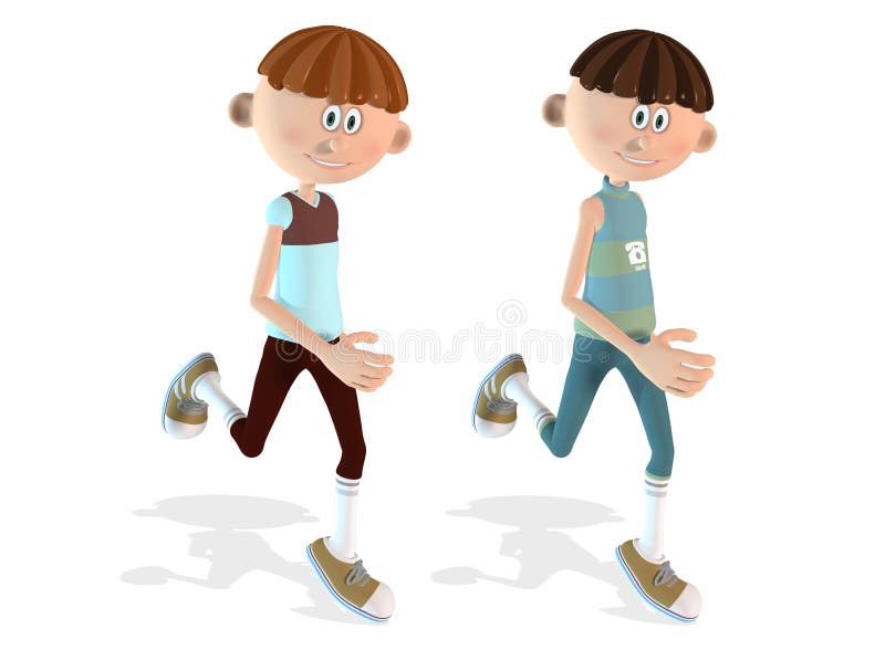 Carton Man Running Fast With Bag Towards Something Or Someone Stock ... Carton Man Running Fast With Bag Towards Something Or Someone Stock ...