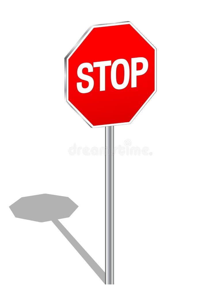 Stop Crossroad Sign Stock Illustrations – 4,443 Stop Crossroad Sign ...