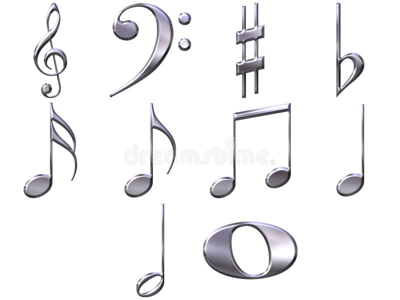 Silver Sheet Music Page Border Stock Vector - Illustration of gray ...