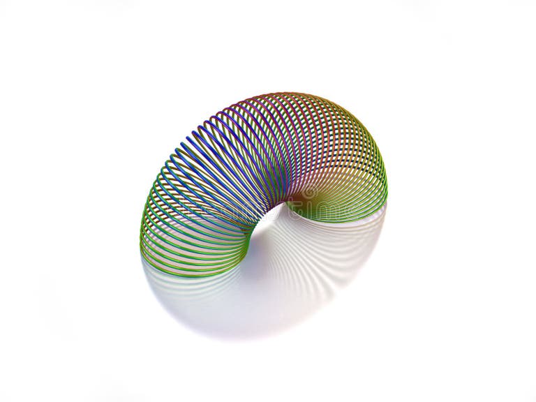 Slinky Stock Illustrations – 748 Slinky Stock Illustrations, Vectors ...