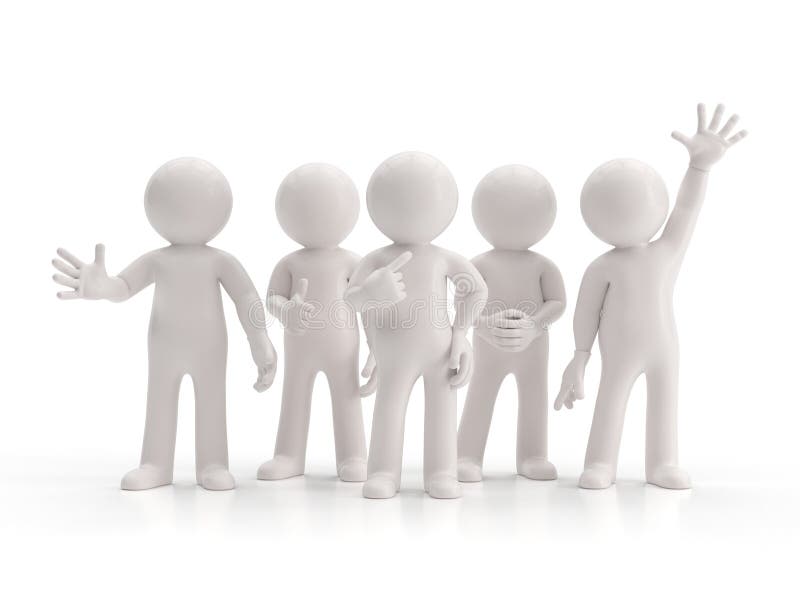 Group 3d People Stock Illustrations – 41,830 Group 3d People Stock ...