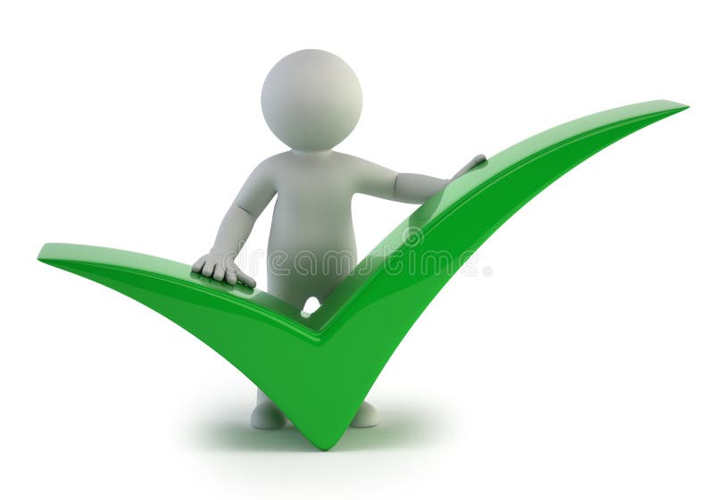 3d Small People Positive Symbol Stock Illustrations – 140 3d Small ...