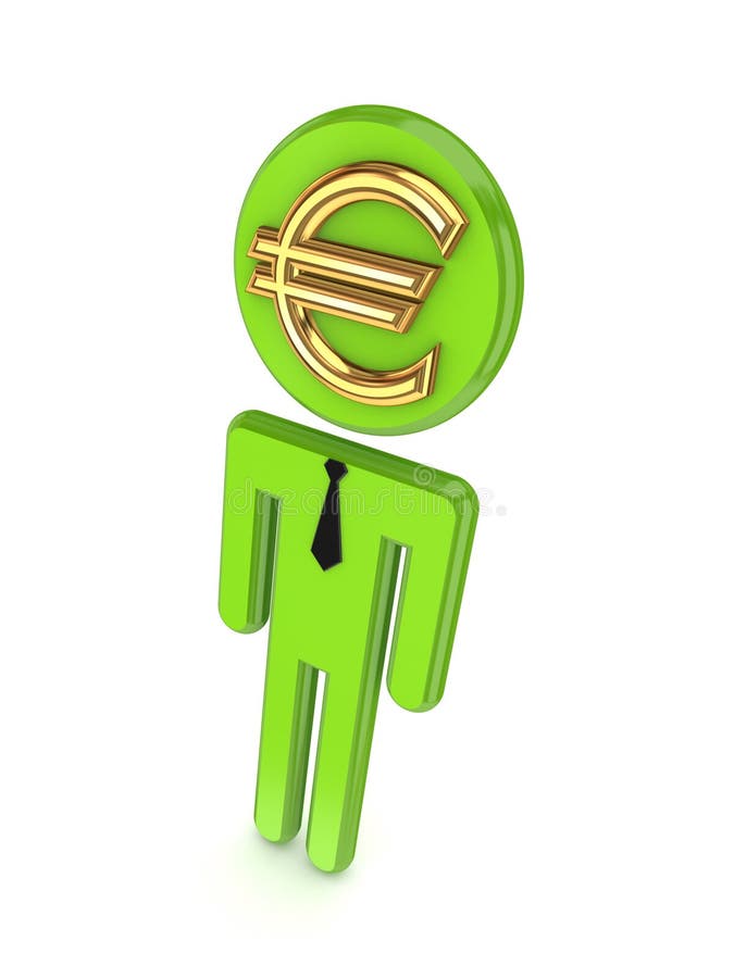3d Small Person Symbol Euro Stock Illustrations – 70 3d Small Person ...