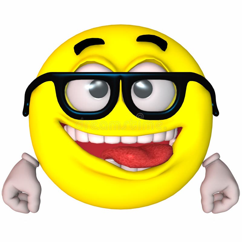 3D Smiley stock illustration. Illustration of happy, emoticon - 6511579