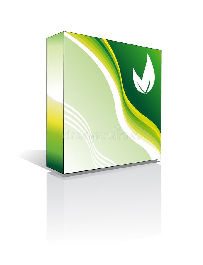 3D Software Box stock vector. Illustration of dimensional - 10677458