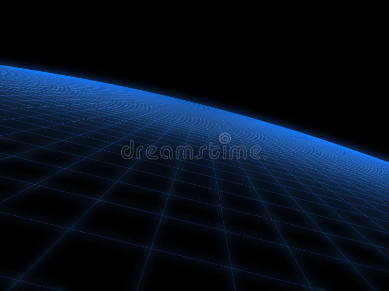 3d space stock illustration. Illustration of parallel - 1225757