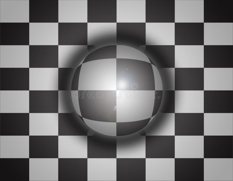 3d sphere background chess stock illustration. Illustration of chess ...