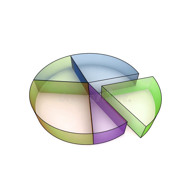 3d statistics stock illustration. Illustration of development - 5233409