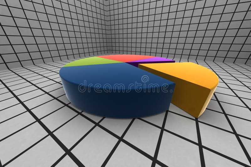 3d statistics stock illustration. Illustration of chart - 5233418