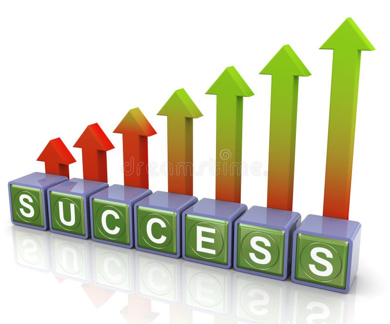 Success Tools Toolbox Skills Achieving Goals Stock Illustration ...