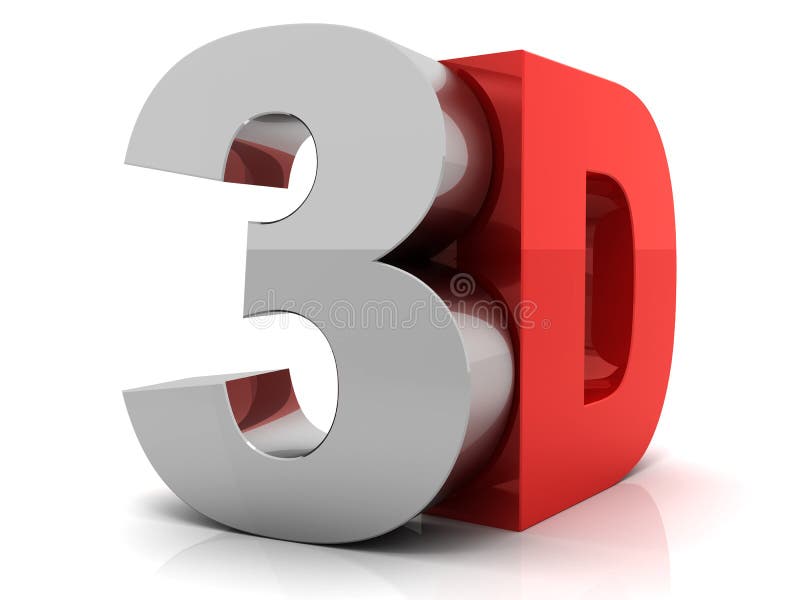 3D text stock illustration. Illustration of render, standing - 19656445