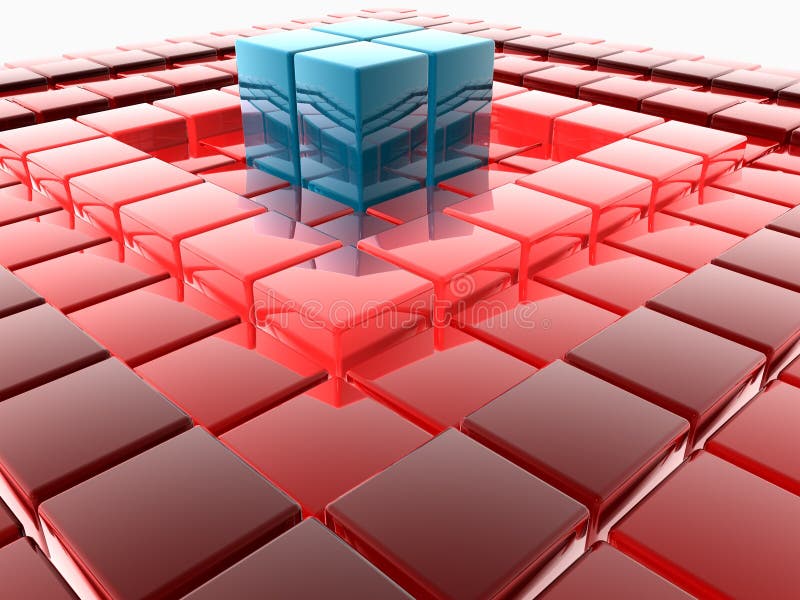 3D tiles stock illustration. Illustration of design, modern - 10484495