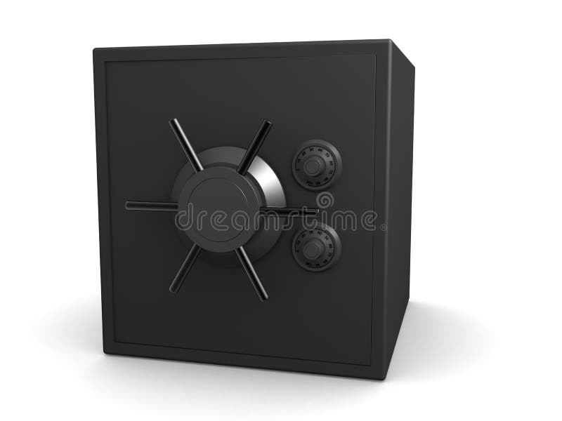 3d vault stock illustration. Illustration of dial, vault - 3638575