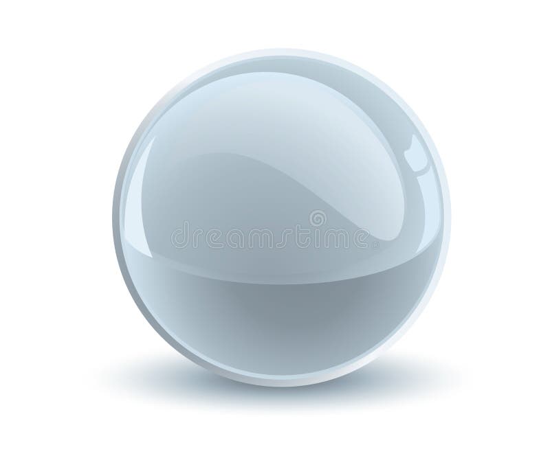 3d vector gray sphere stock vector. Illustration of graphic - 7830793