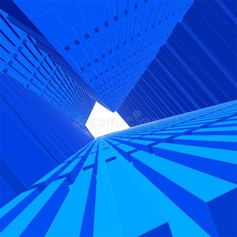 3D vetor City6 ilustração do vetor. Ilustração de distrito - 1526944