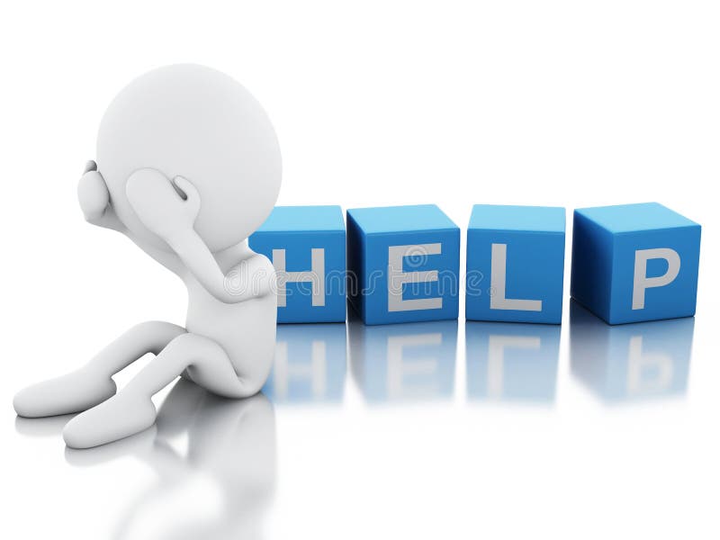 Need Work 3d Man Stock Illustrations – 72 Need Work 3d Man Stock ...