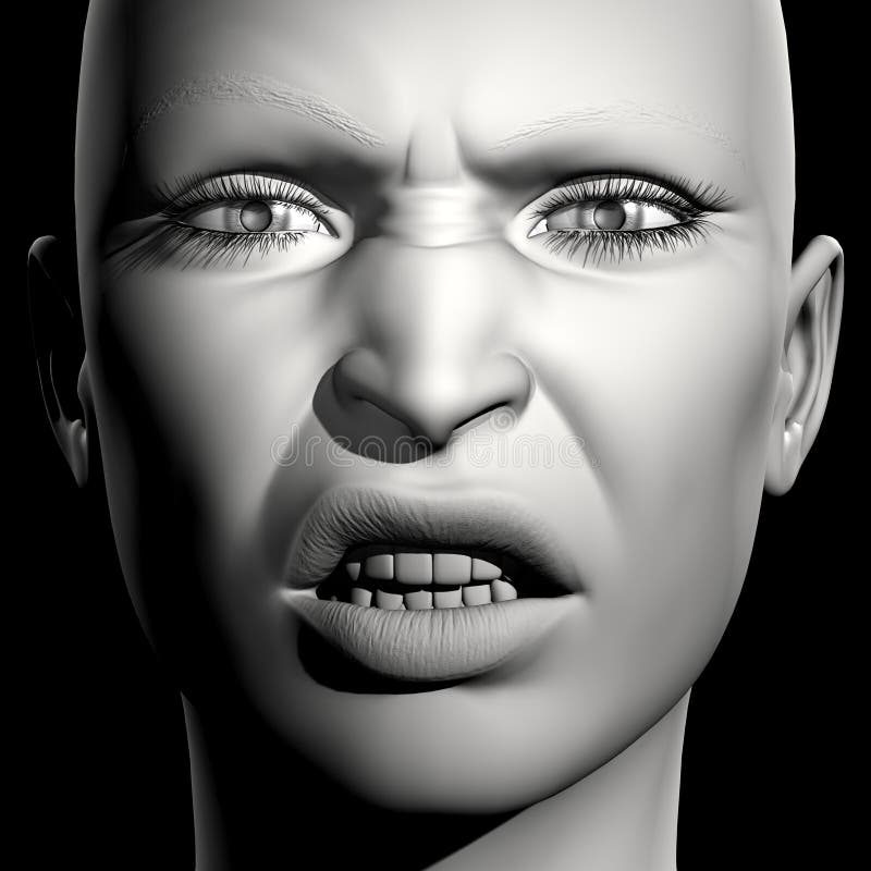 Angry Eyes Close Up Woman Stock Illustrations – 19 Angry Eyes Close Up ...