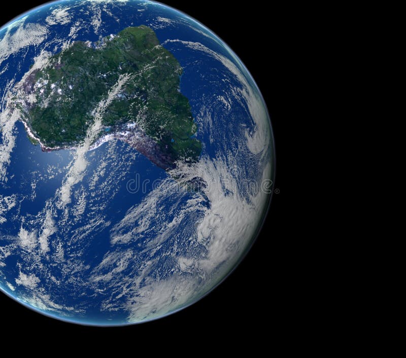 3d world stock illustration. Illustration of satellite - 137968