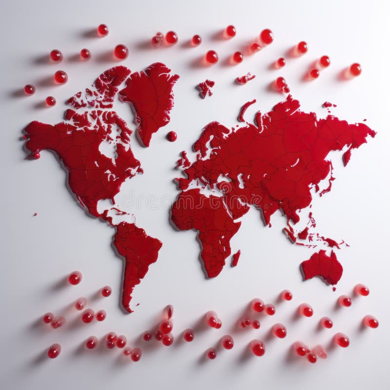 Bloody World Map Stock Illustrations – 135 Bloody World Map Stock ...