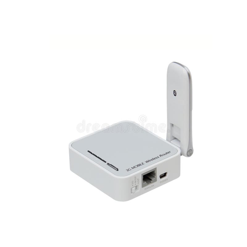 3G Mobile Wireless USB Router. Stock Photo - Image of communication ...