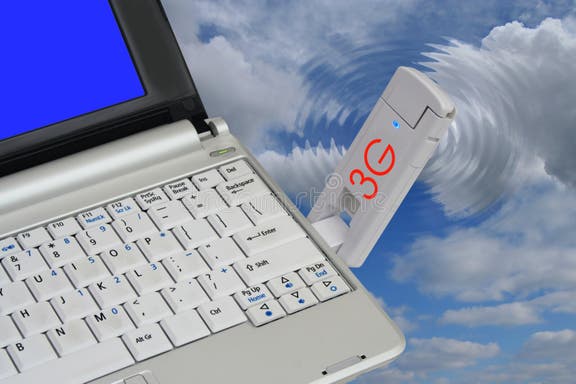 3G modem stock photo. Image of computer, modem, keyboard - 10115804