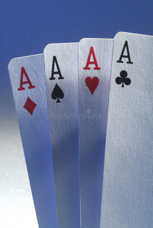 4 Aces stock image. Image of close, wager, gamble, casino - 5547525